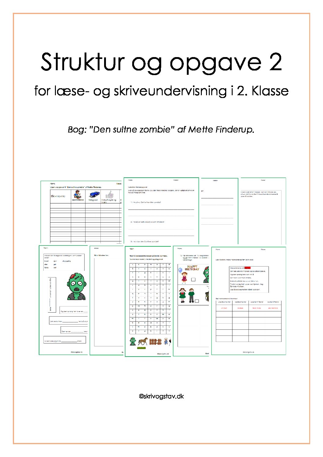 Danskopgaver 2. kl. Arkiv - Skriv og stav